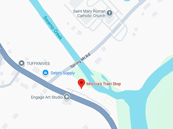 16. moccia's train stop map