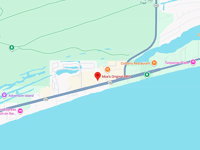 16. moe's original bbq map