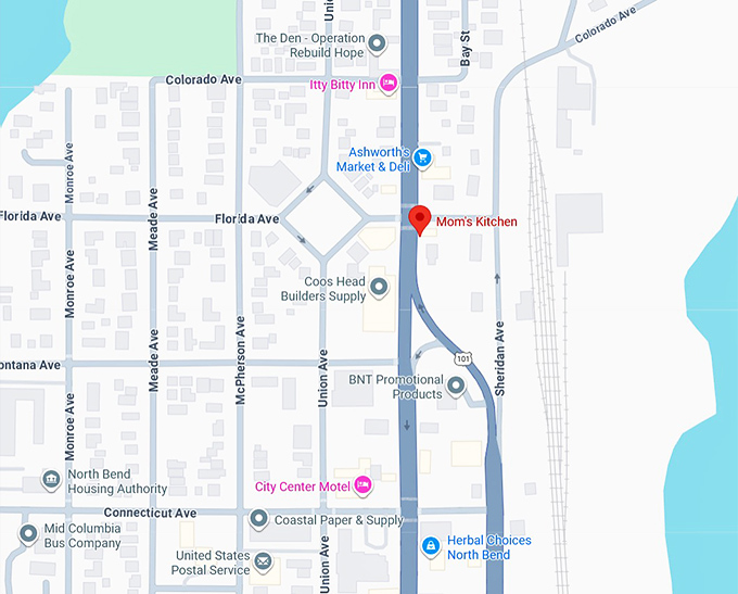 16. mom&rsquo;s kitchen map