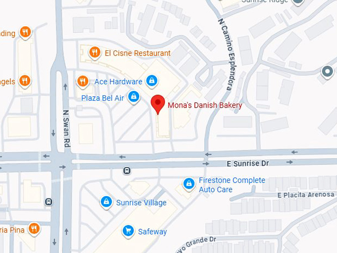 16. mona's danish bakery map