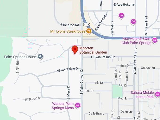 16. moorten botanical garden map