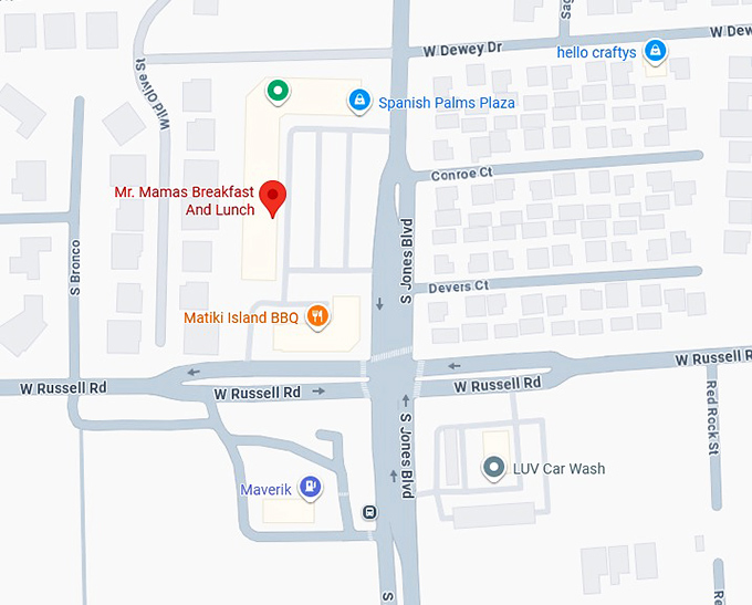 16. mr. mamas breakfast and lunch map