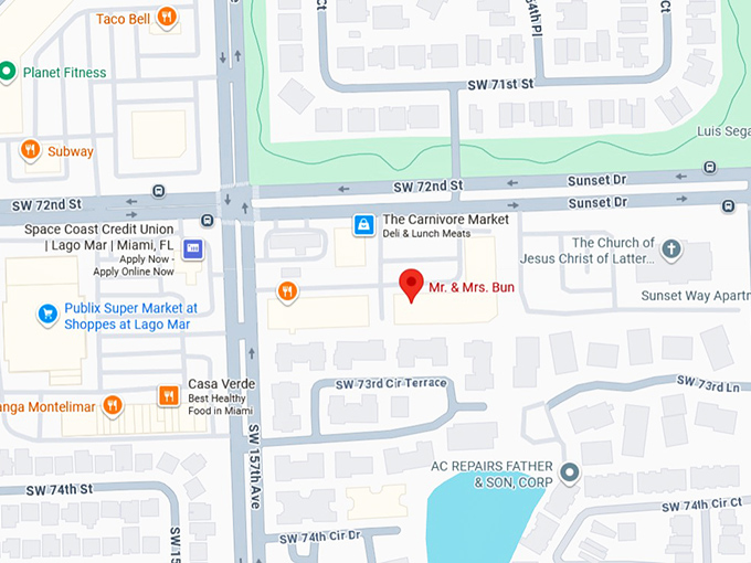 16. mr. & mrs. bun map