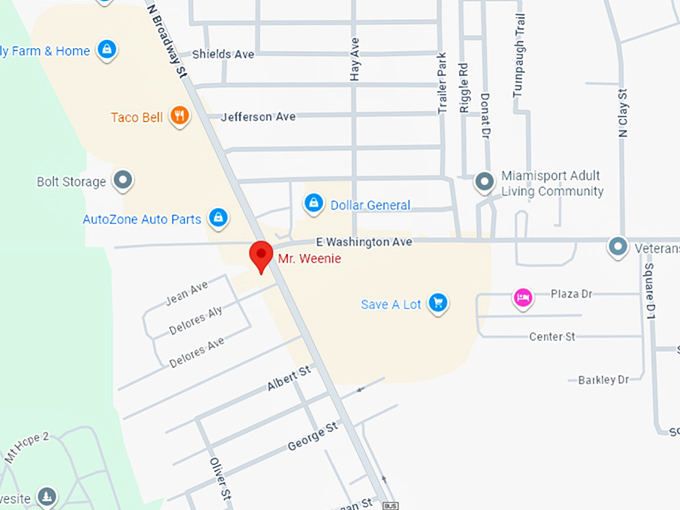 16. mr. weenie map