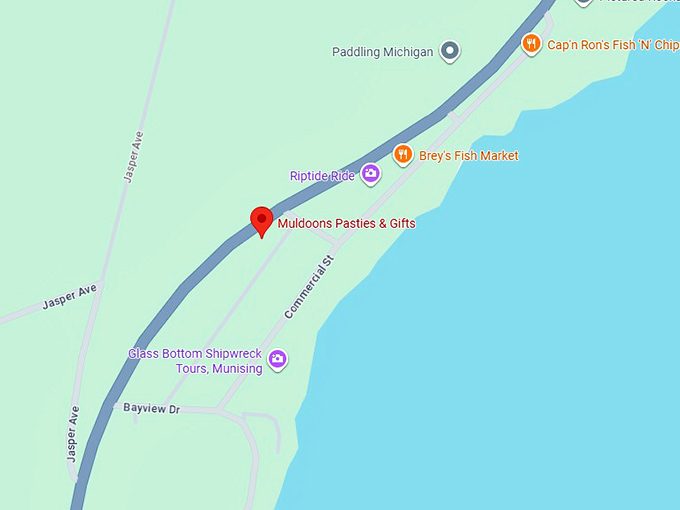 16. muldoons pasties & gifts map