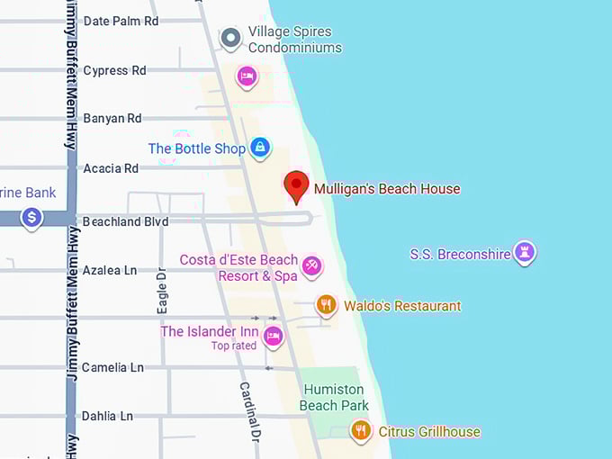 16. mulligan&rsquo;s beach house map