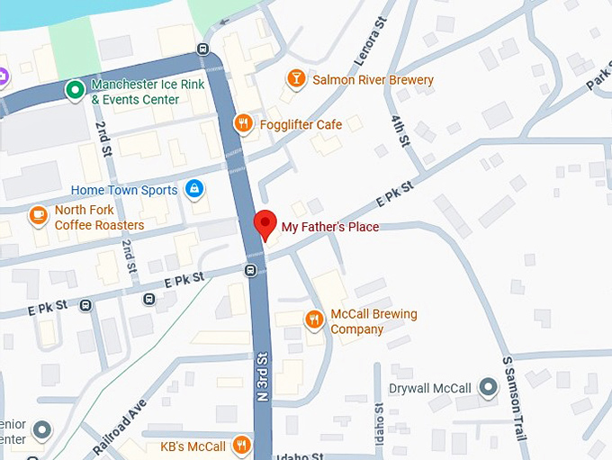 16. my father's place map