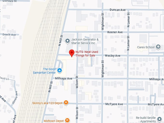 16. n.u.t.s. neat used things for sale map