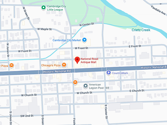 16. national road antique mall llc map