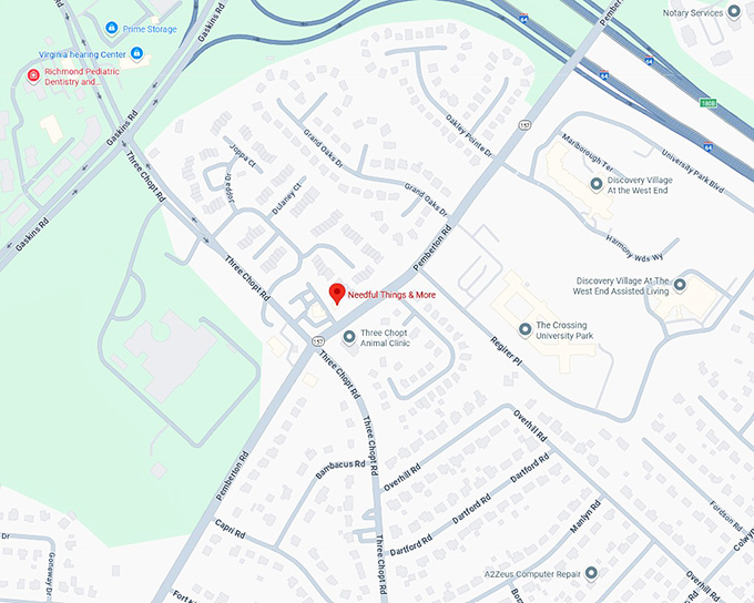 16. needful things & more map