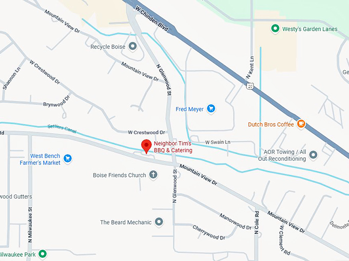 16. neighbor tim&rsquo;s bbq & catering 7802 w goddard rd map