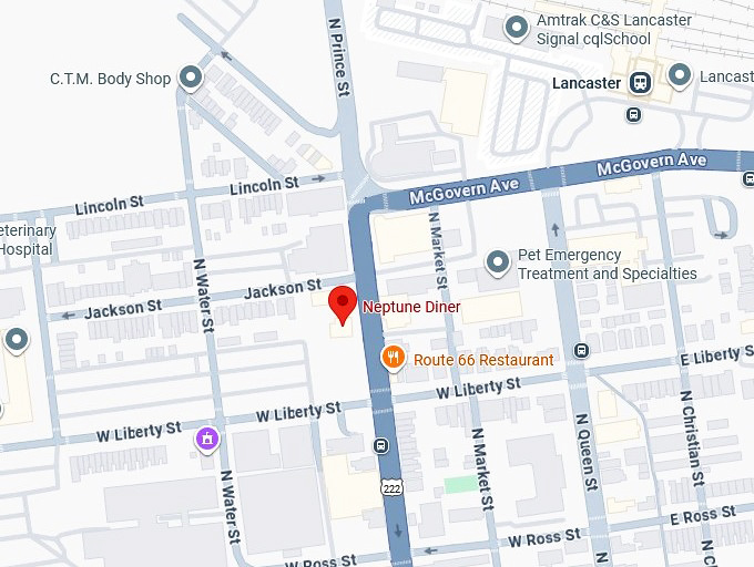 16. neptune diner map