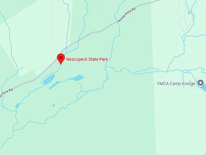 16. nescopeck state park map