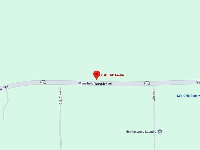16. oak park tavern map