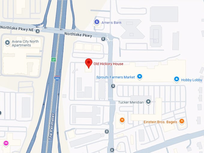 16. old hickory house map