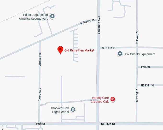 16. old paris flea market map