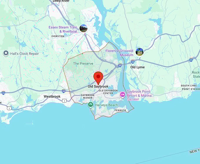 16. old saybrook map