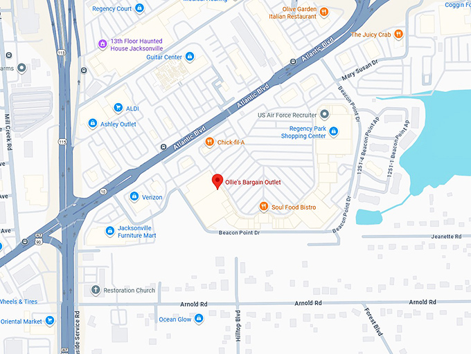 16. ollie&rsquo;s bargain outlet map