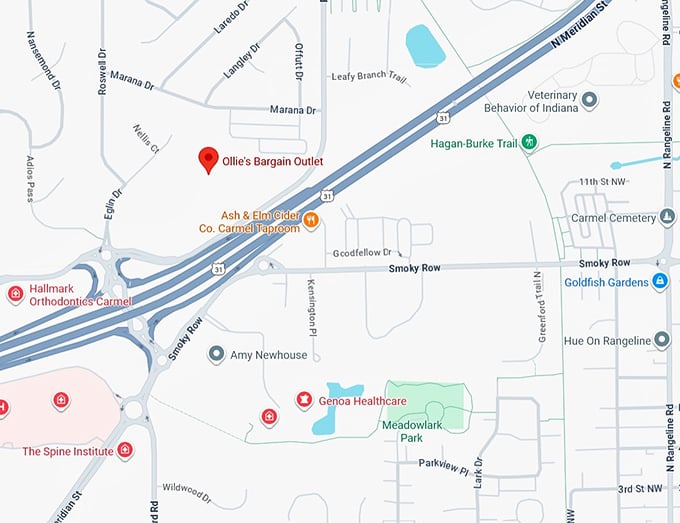 16. ollie's bargain outlet map