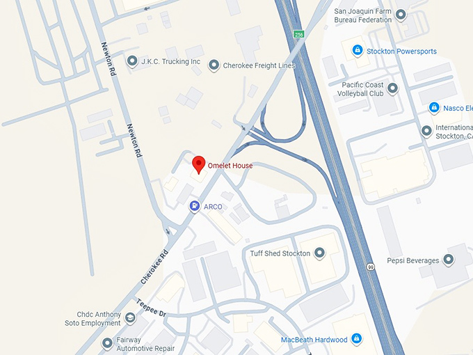 16. omelet house map