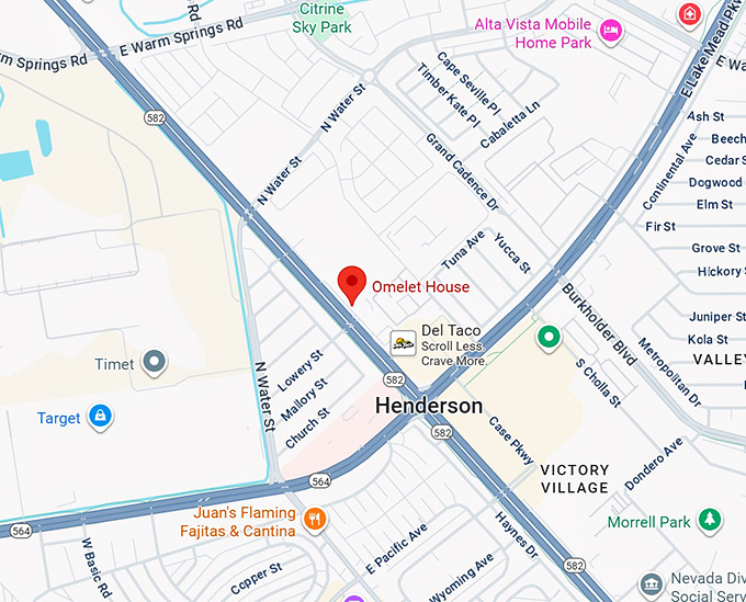 16. omelet house map