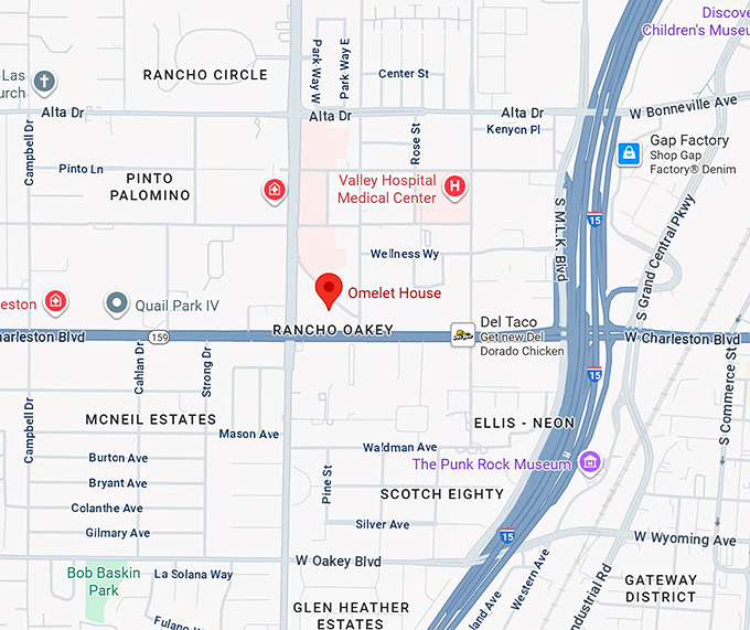 16. omelet house map