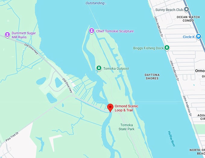 16. ormond scenic loop & trail map