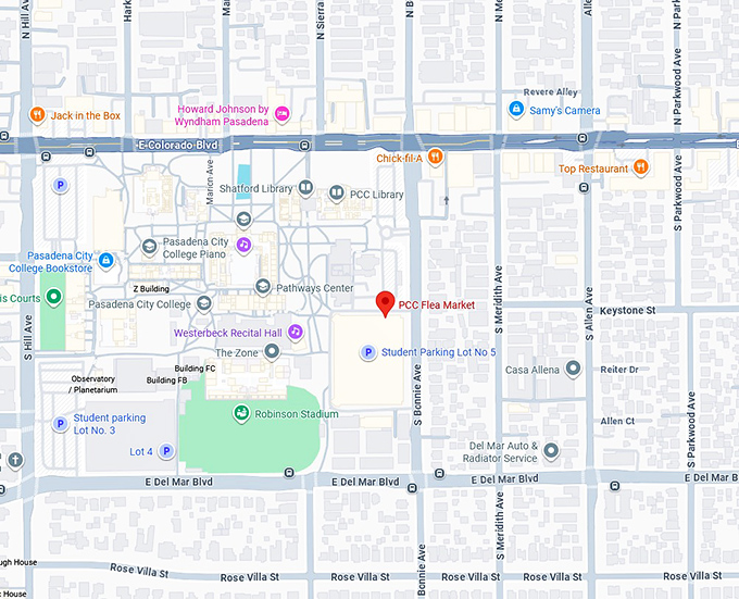 16. pcc flea market map