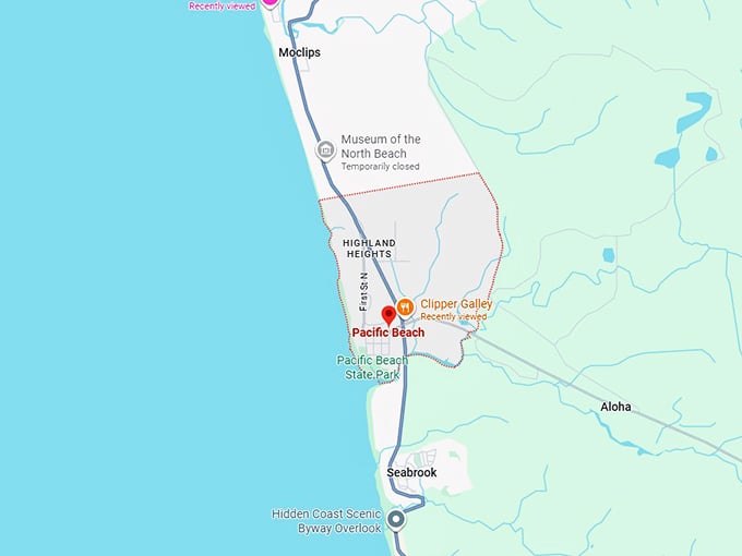 16. pacific beach map