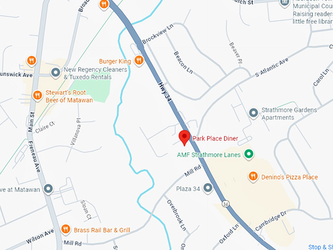 16. park place diner map