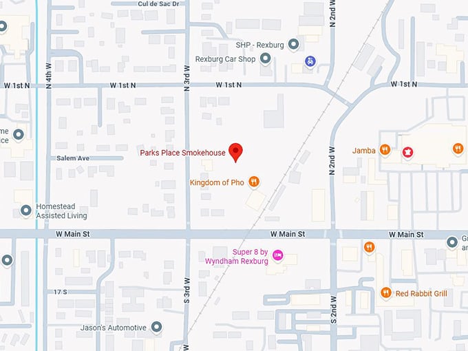 16. park&rsquo;s place smokehouse map