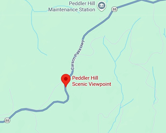 16. peddler hill scenic viewpoint map