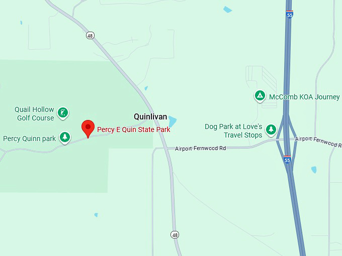 16. percy e quin state park map