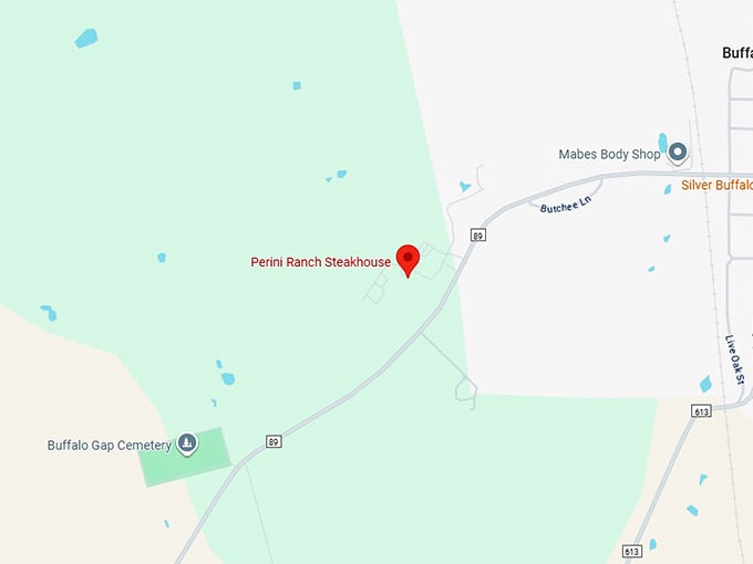 16. perini ranch steakhouse map