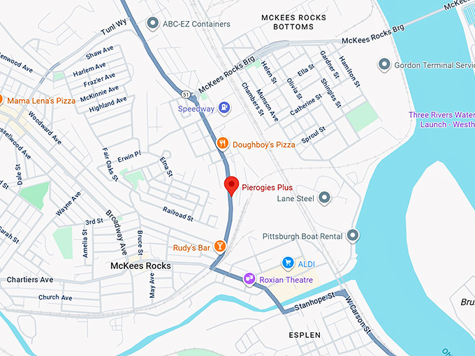 16. pierogies plus map