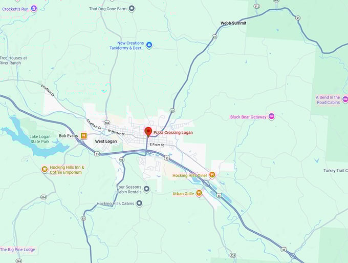 16. pizza crossing map