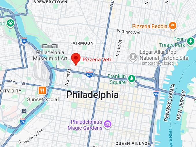 16. pizzeria vetri map