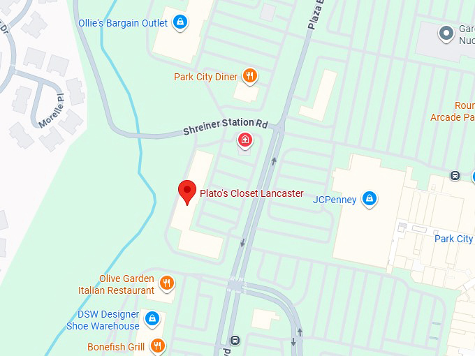 16. plato's closet lancaster map