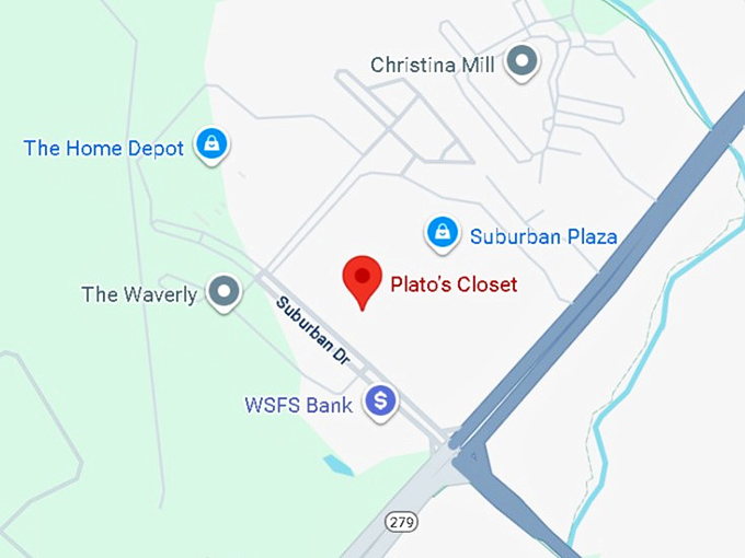 16. plato's closet map