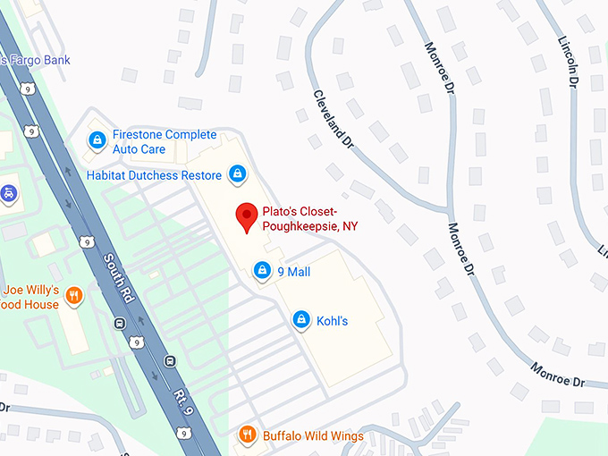 16. plato's closet poughkeepsie, ny map