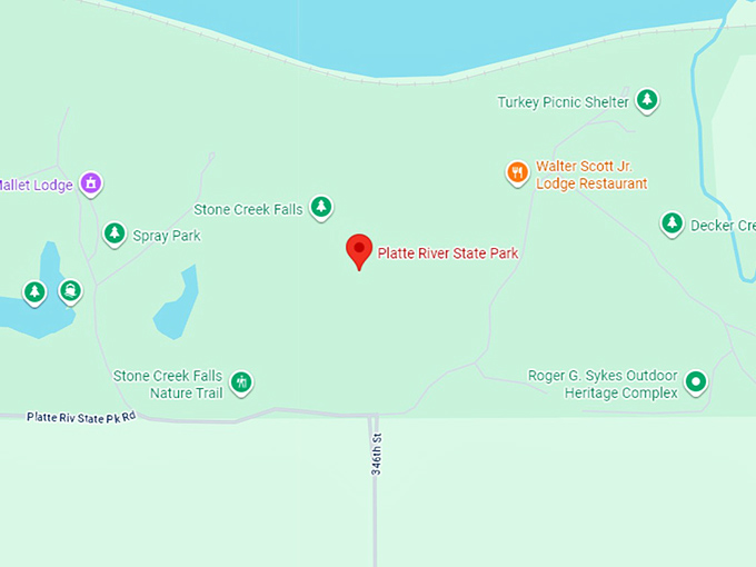 16. platte river state park map
