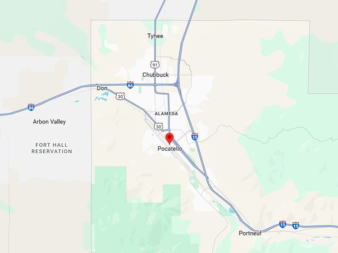 pocatello id map