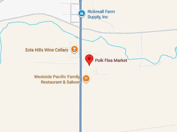 16. polk flea market map