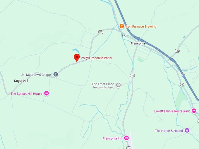 16. polly's pancake parlor map