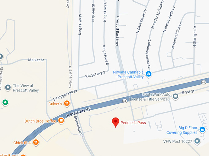 16. prescott valley flea market map