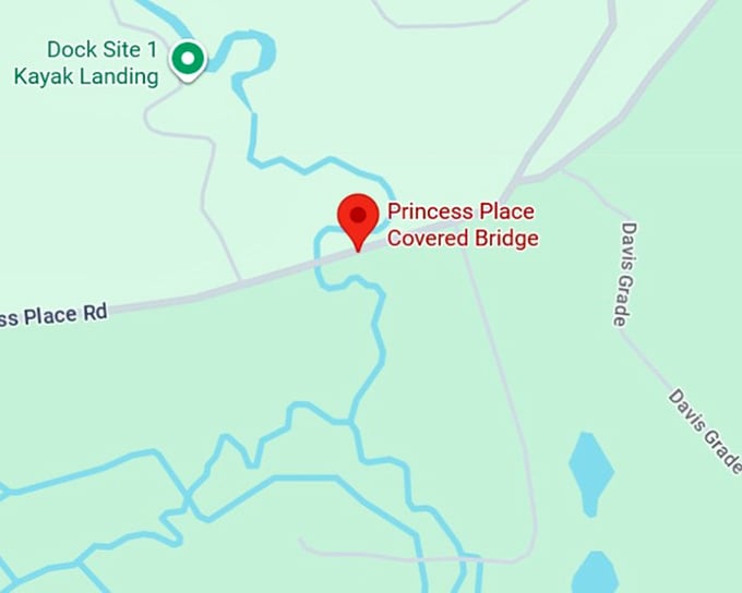 16. princess place covered bridge map