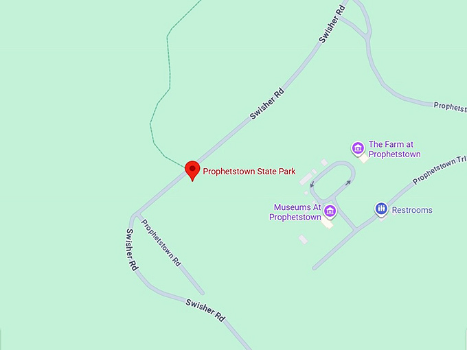 16. prophetstown state park map