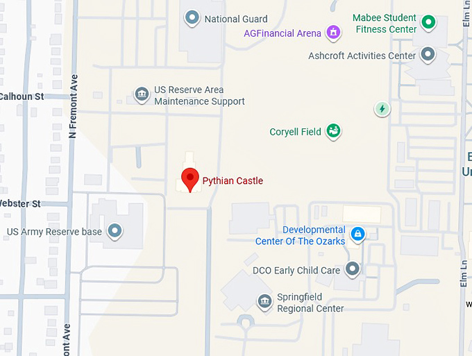 16. pythian castle map