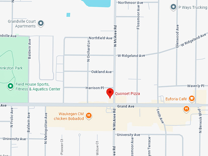 16. quonset pizza map