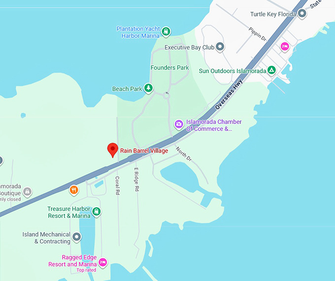 16. rain barrel village map